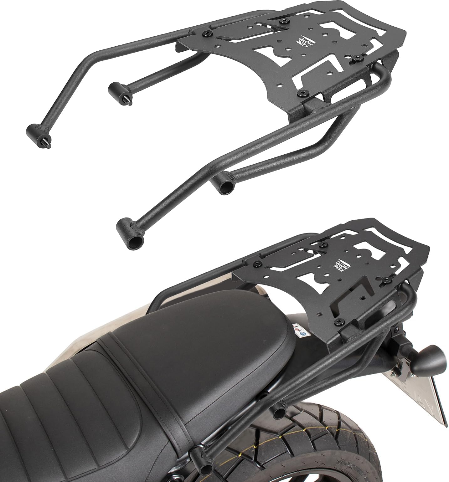 Amazon.com: KEMIMOTO Rear Rack Luggage Compatible with SCL500 2025 2024 ...