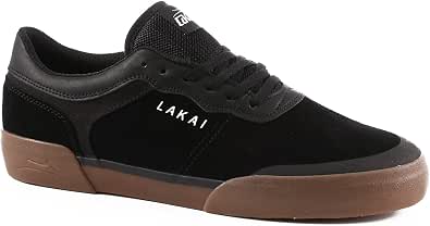 Amazon.com: Lakai Staple Black Gum Zapatos de skate para hombre, Negro ...