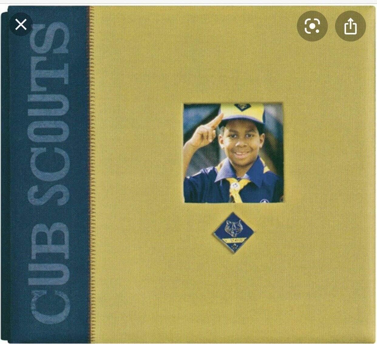 Amazon.com: Cub Scout Scrapbook Album with Window & Metal Emblem 12x12 ...