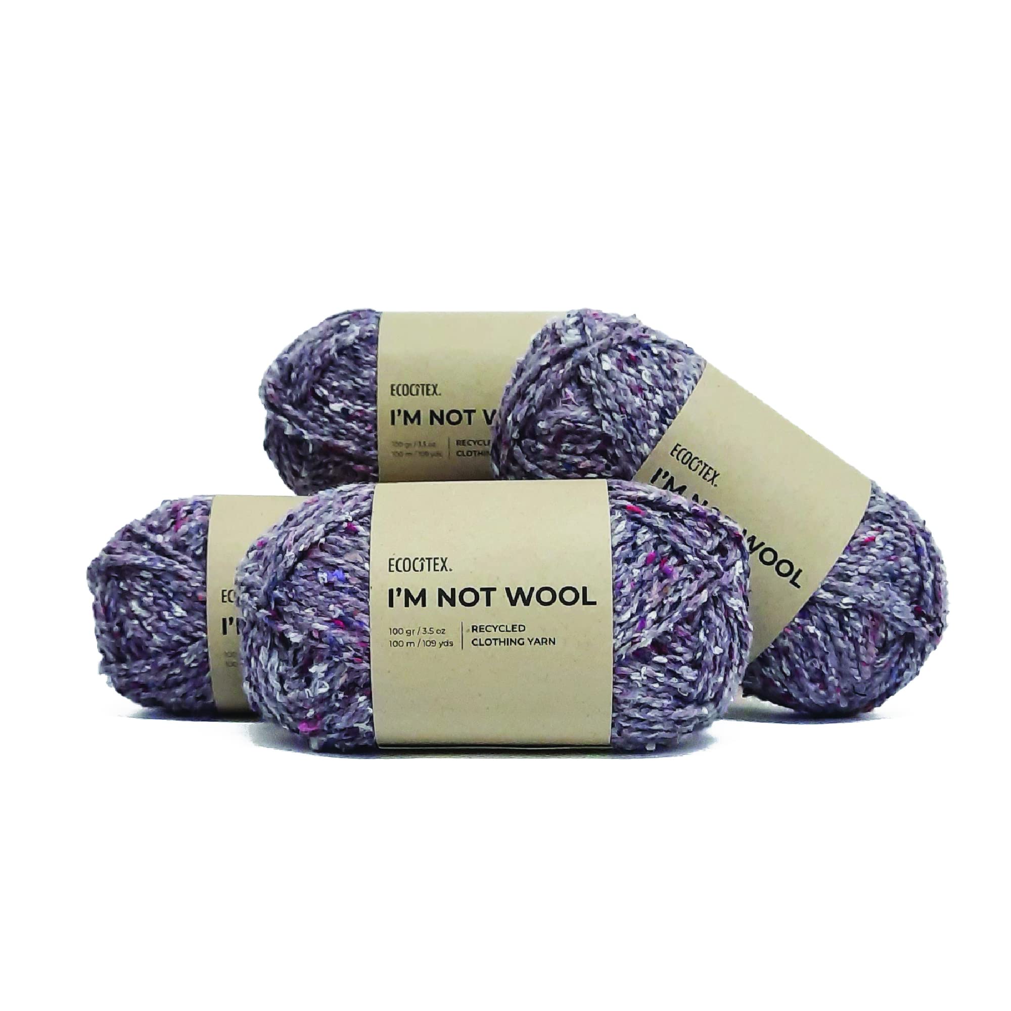 Im Not Wool Classic Yarn 4 Pack By Ecocitex Made | Desertcart KUWAIT