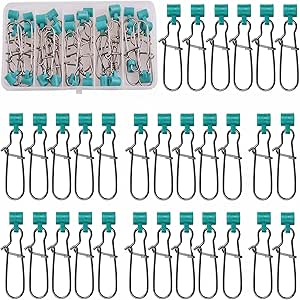 RED SEA TACKLE Fishing Sinker Clips Fish Finder Connector Clips Heavy ...