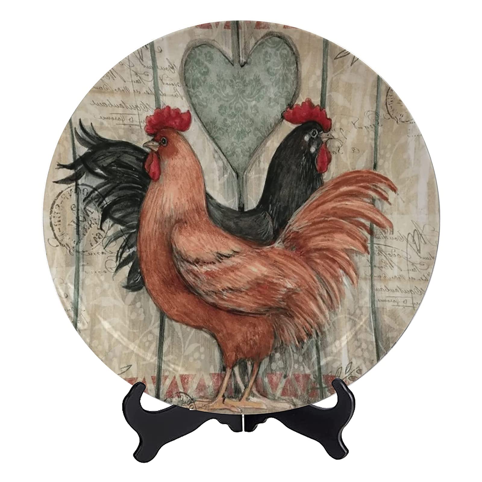 Rooster And Hen In Love