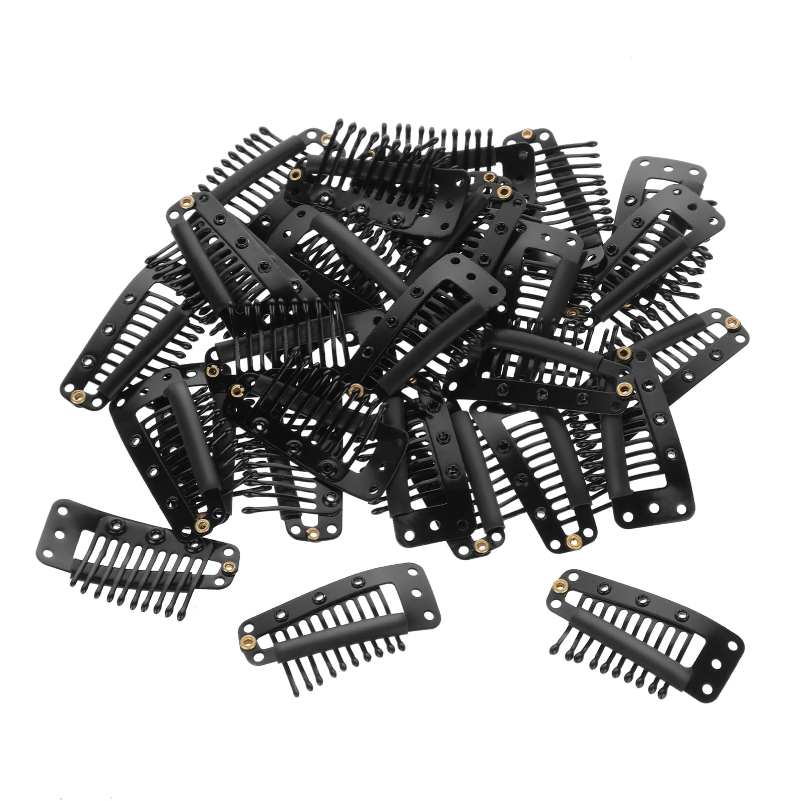 Amazon.com : 30 Pcs Hairpieces Snap Clips U Shape Wig Clips for Hair ...