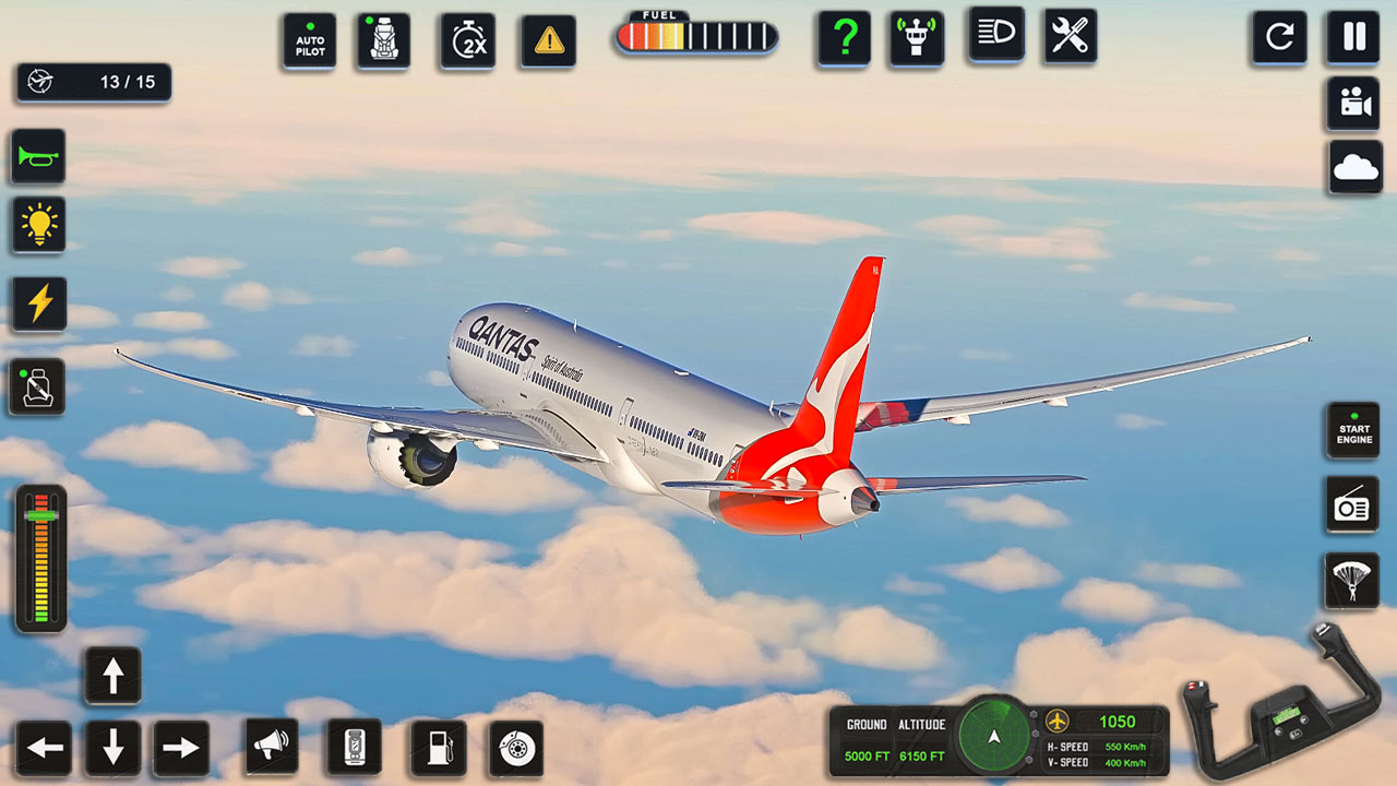 Airplane Simulator City Flight Pilot Game 2023: Fly in High Air Jet ...