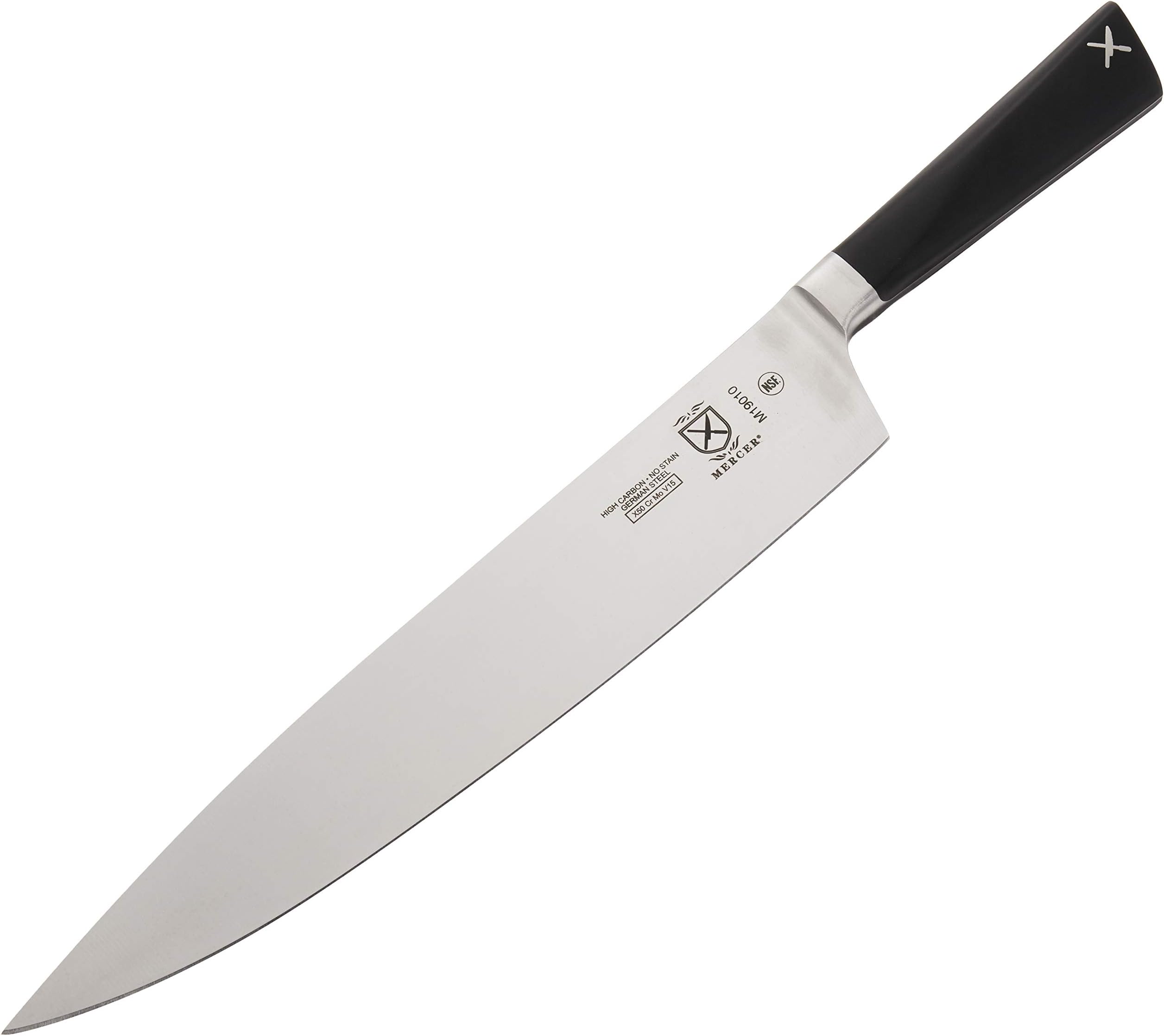 Amazon.com: Winco 10" Commercial-Grade Chef's Knife with German Steel ...