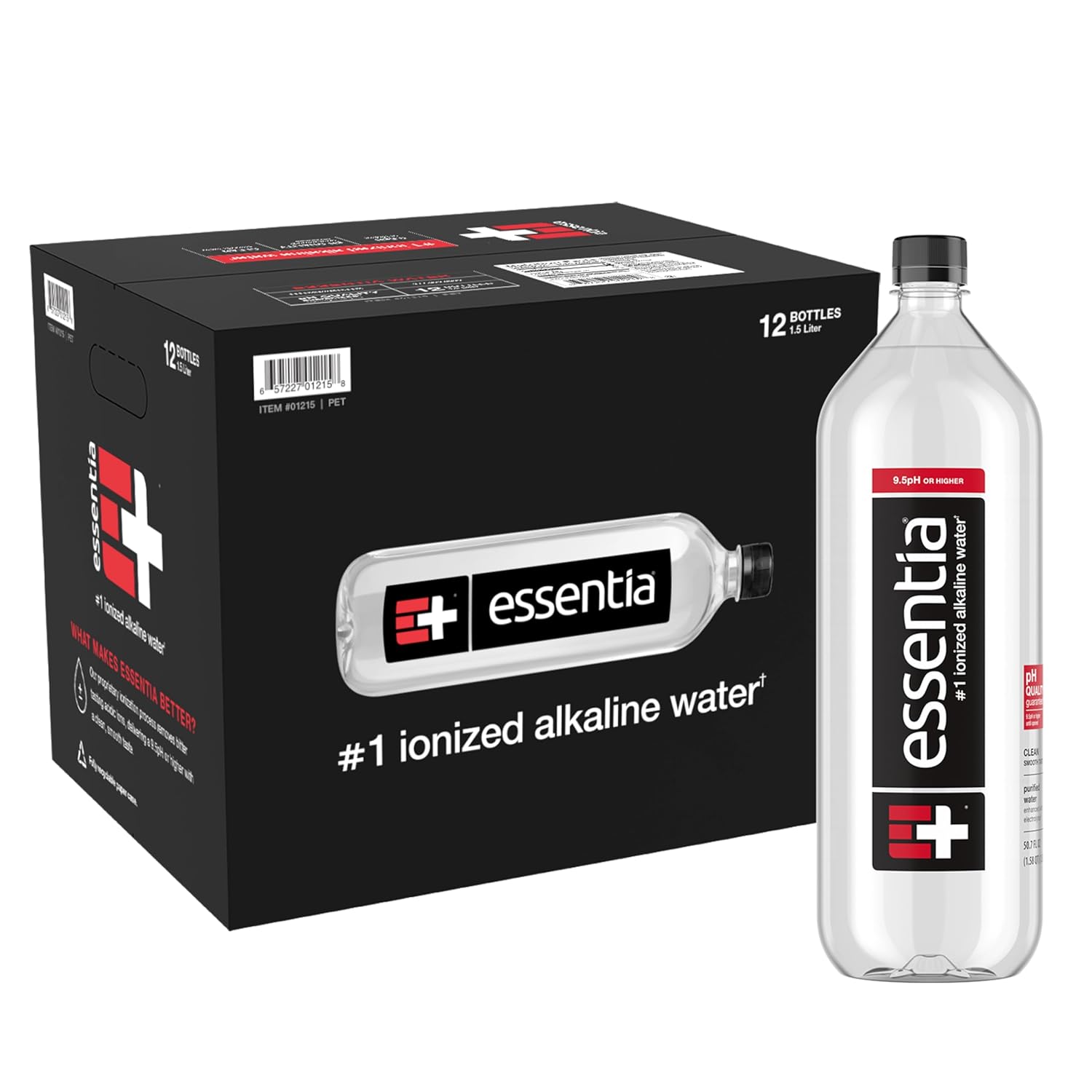 Amazon.com: Essentia Water Alkaline LLC Essentia Water, 1.5-Liter ...