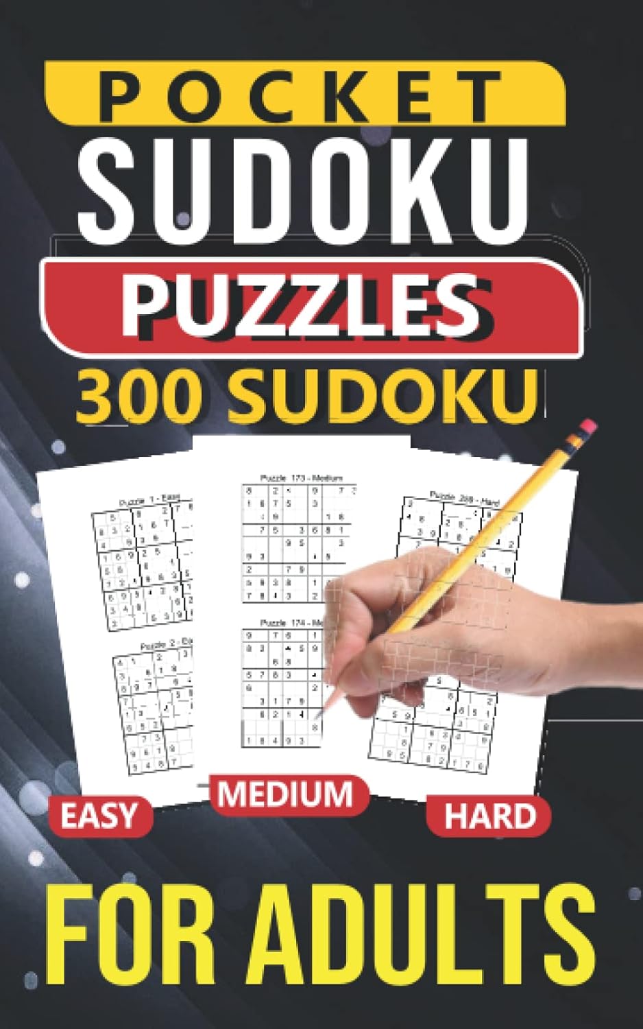 Pocket Sudoku Puzzles for Adult: Travel Size Sudoku Book with 300 ...