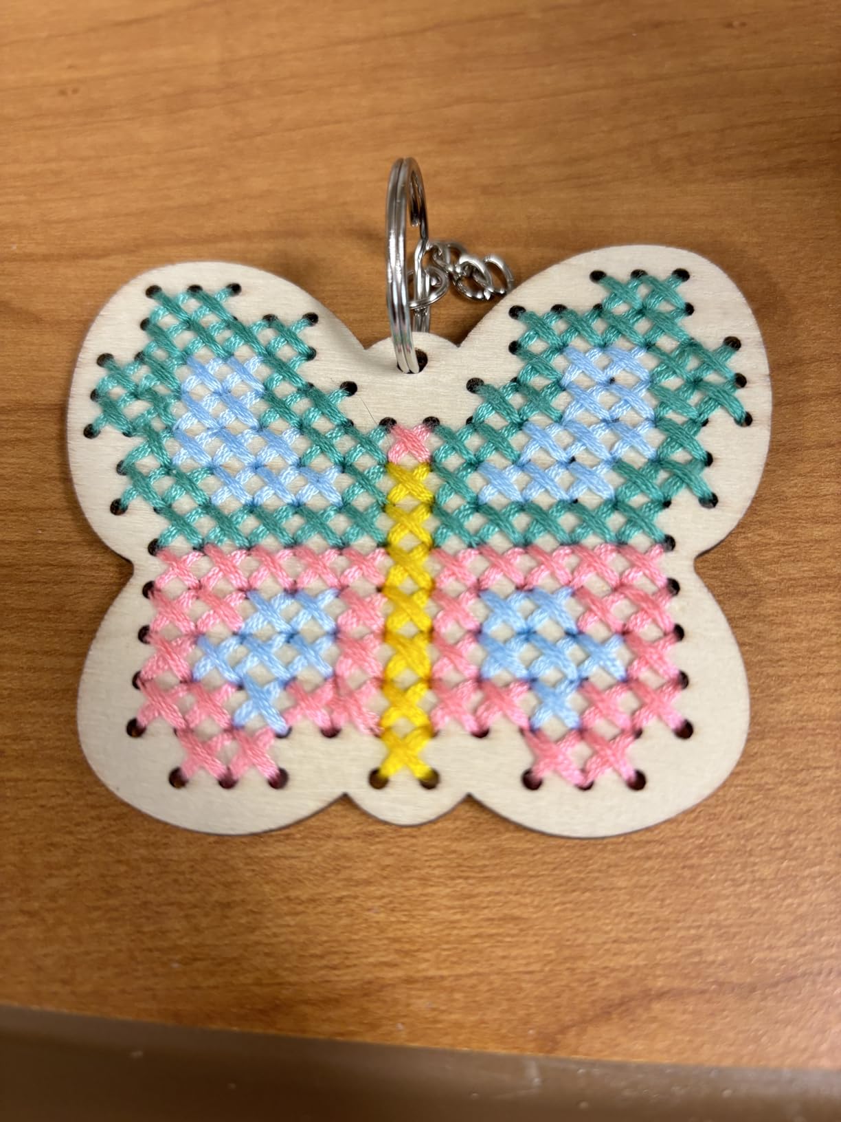 Amazon.com: VKPI Wooden Cross Stitch Kits for Kids, Make Your Own 6 ...