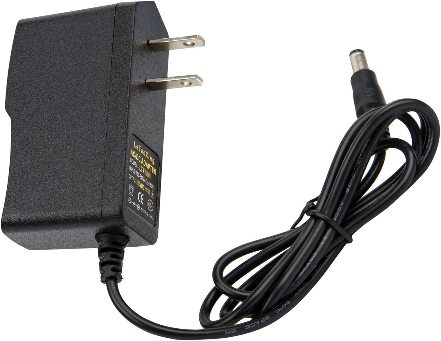 Amazon.com: 9V AC/DC Power Supply Adapter 500ma (0.5 amps) 5.5 mm*2.1 ...