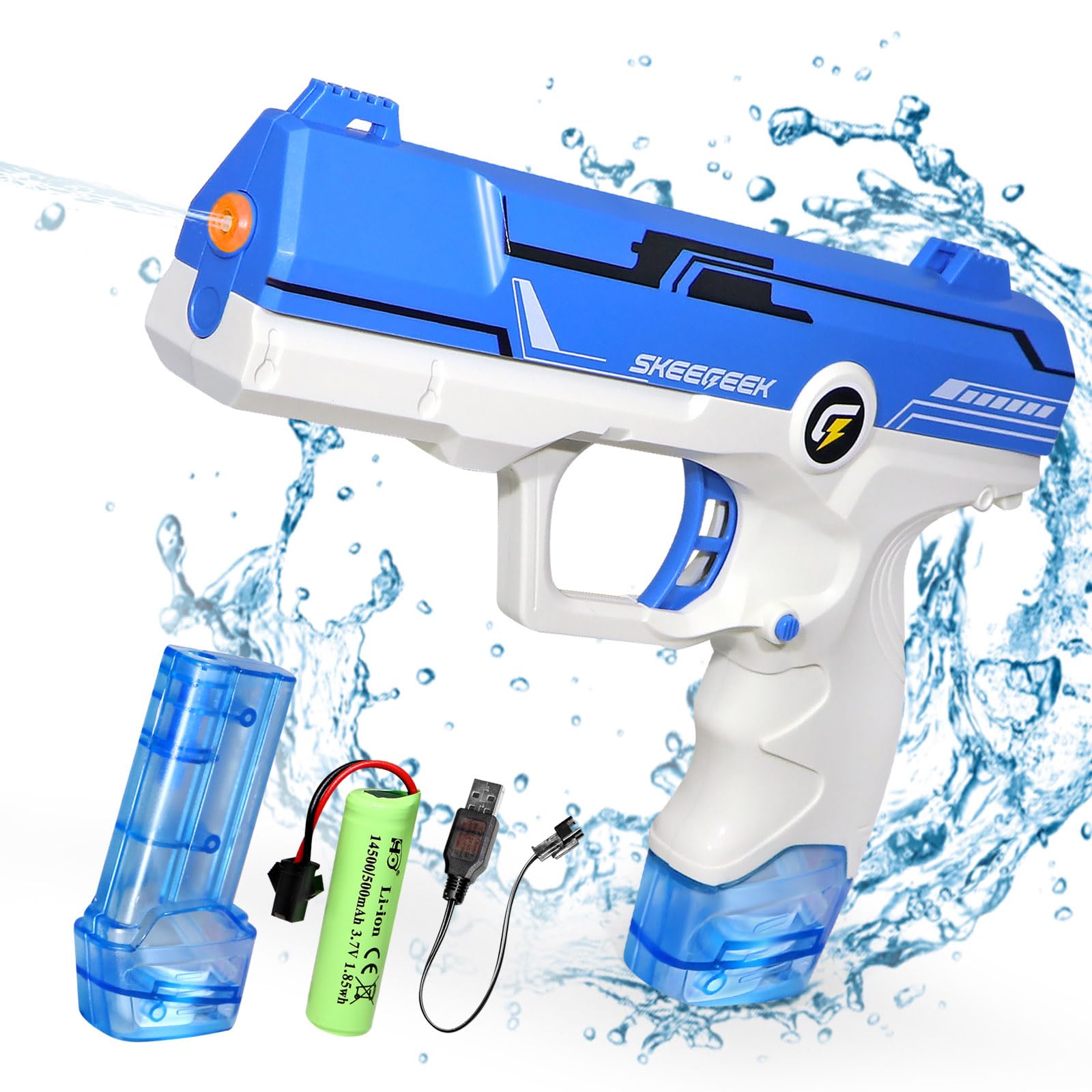 Snapklik.com : Electric Water Toys For Kids Long Range Automatic Squirt ...