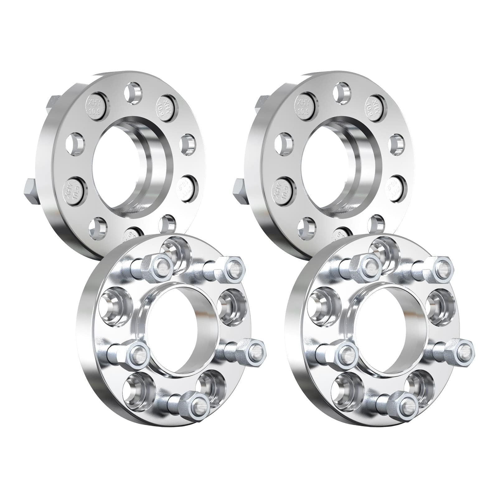 Snapklik.com : 5x45 Wheel Spacers 1 Inch For 2015-2021 Mustang 50L ...