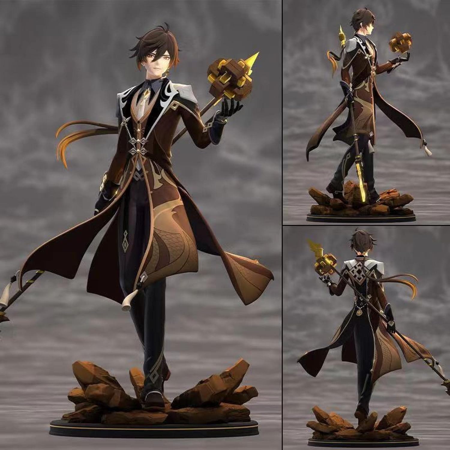 Nmomoytu Genshin Impact Zhongli Figura Zhong Li Figura Rock King Zhong ...