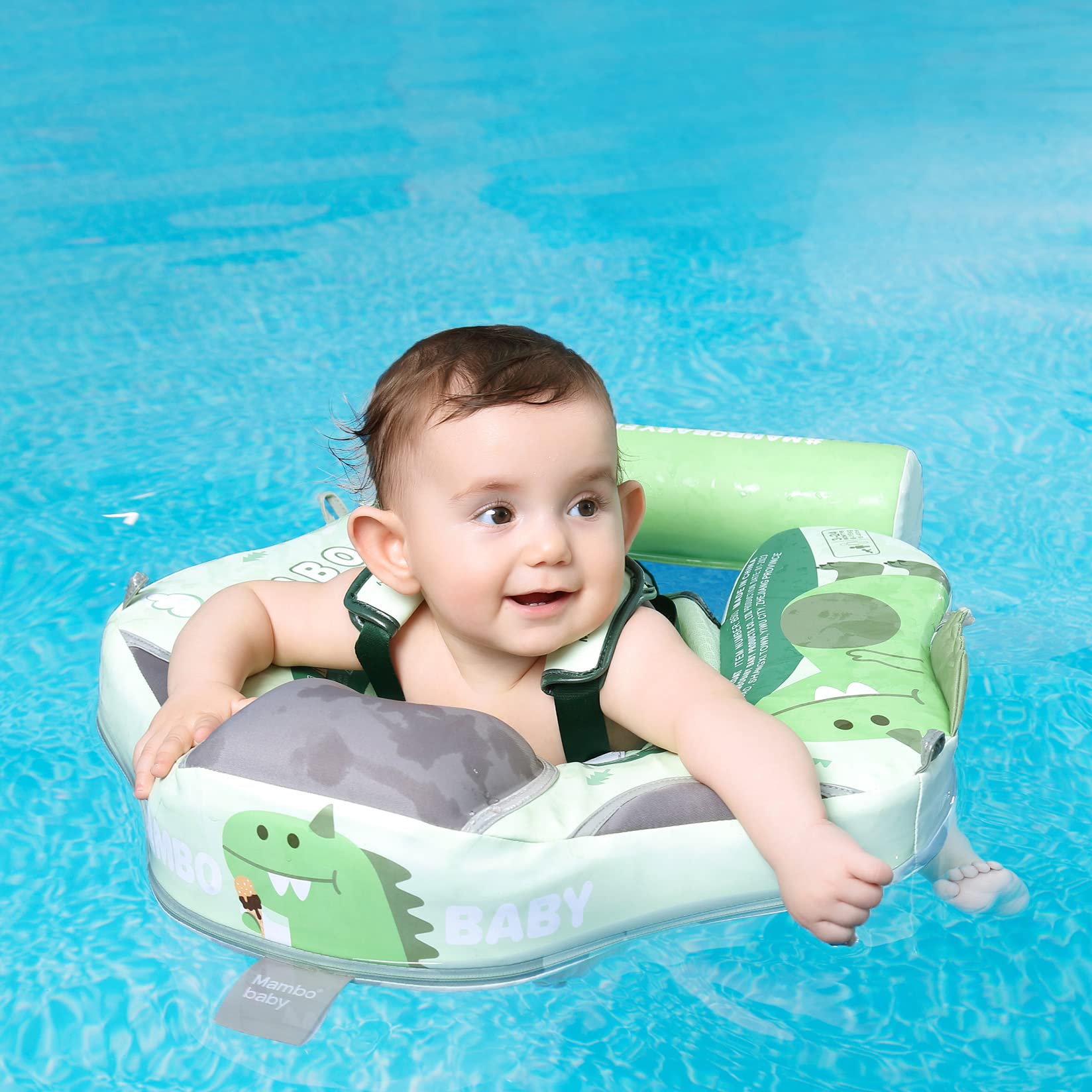 Mambobaby Float Non Inflatable Smart Swim Trainer Newest Size Improved ...