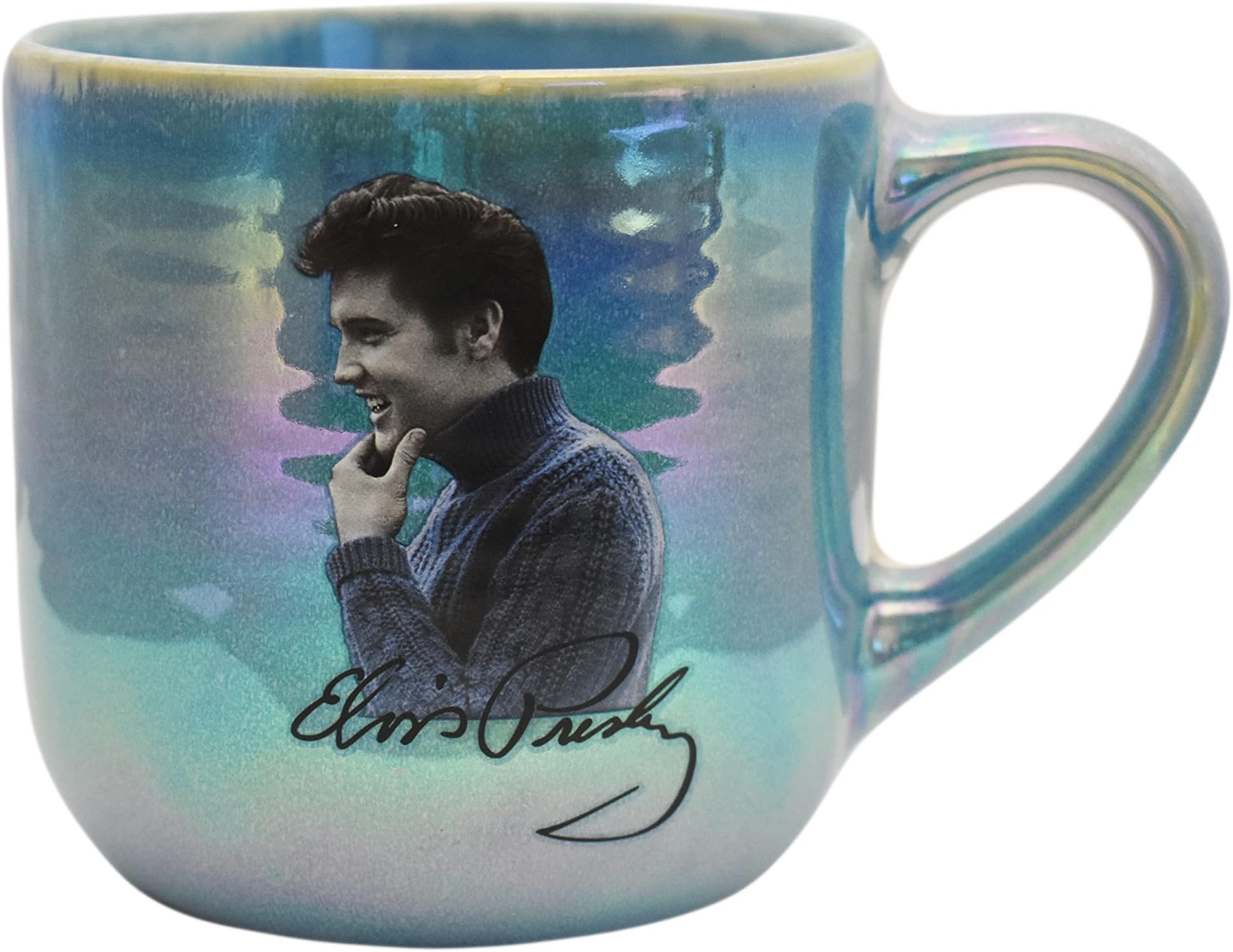 Amazon.com | Midsouth Products Elvis Presley Mug With Color Collage ...