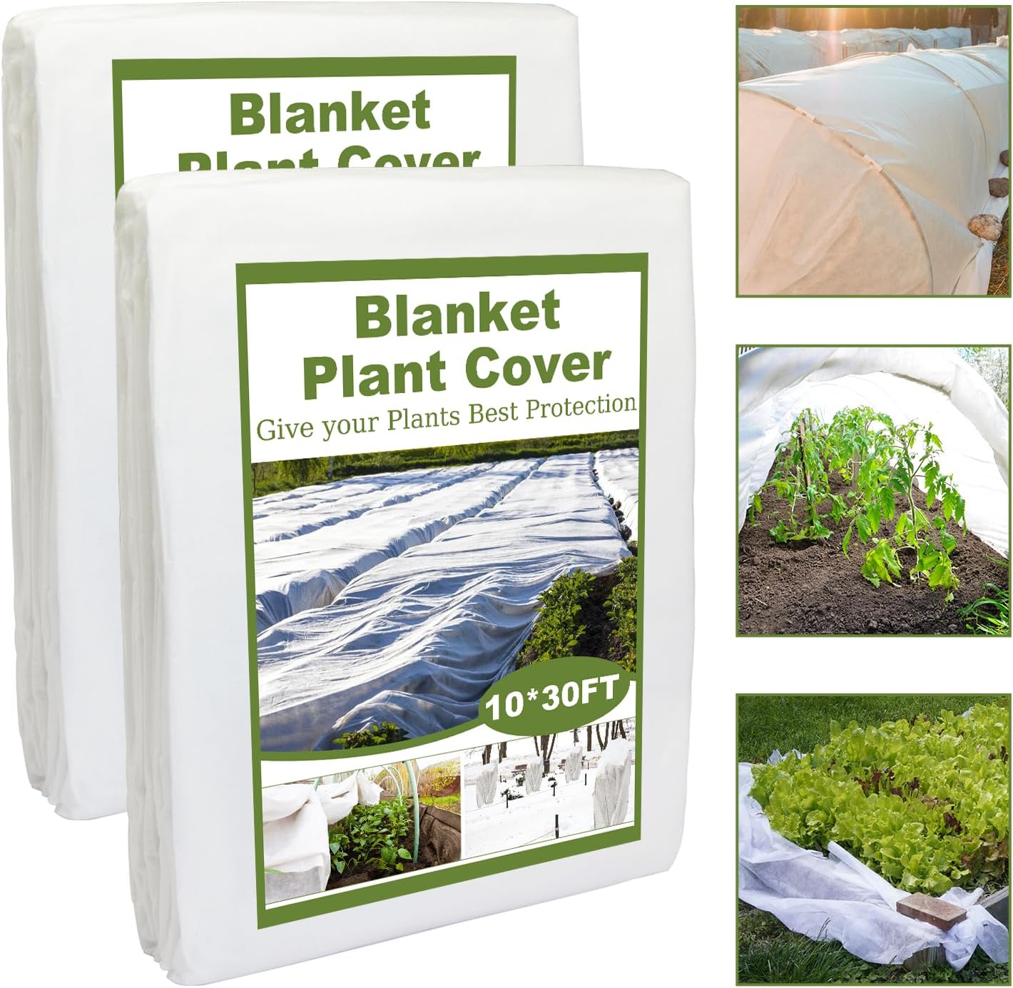 Amazon.com : LUBORN Plant Covers Freeze Protection 10 x 30 FT Frost ...