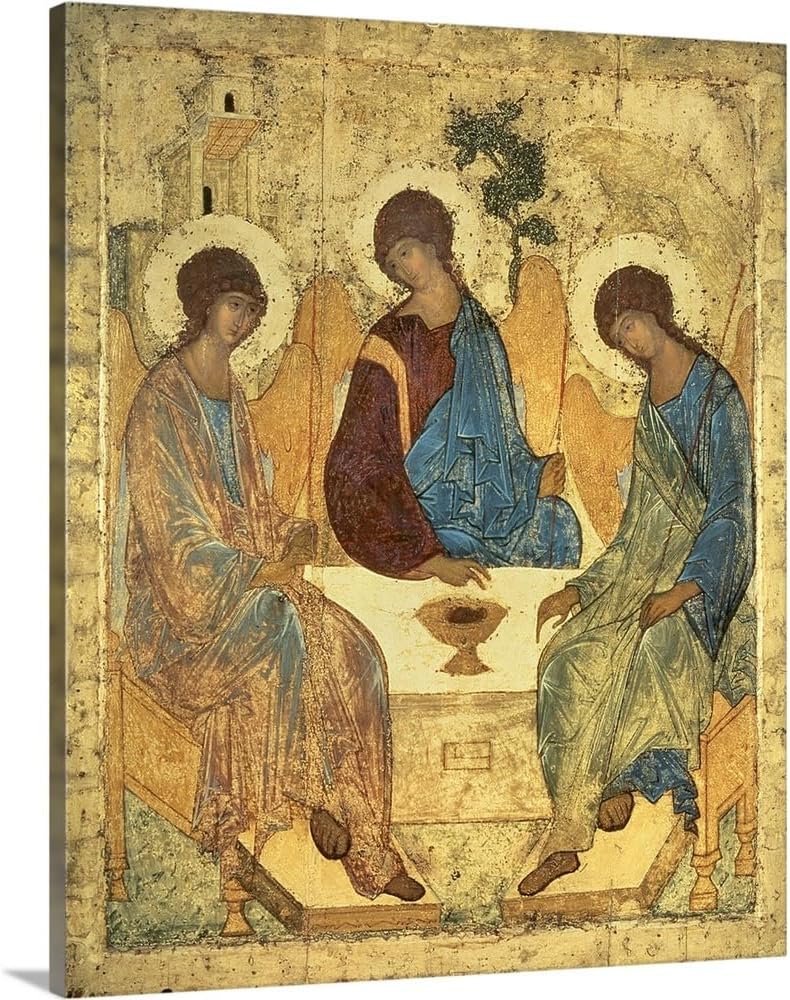 Amazon.com: CANVAS ON DEMAND The Holy Trinity, 1420S Canvas Wall Art ...