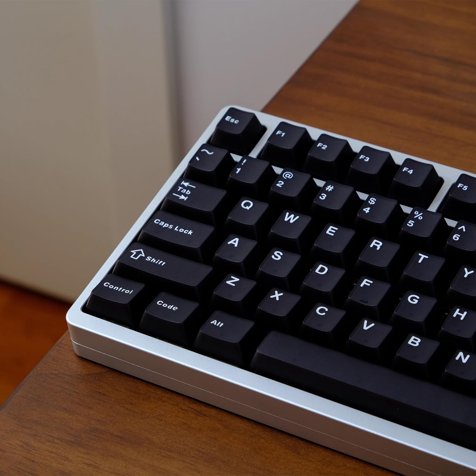 114 Keys Black Keycaps Doubleshot Cherry Profile Keycap Set Fit for 60% ...