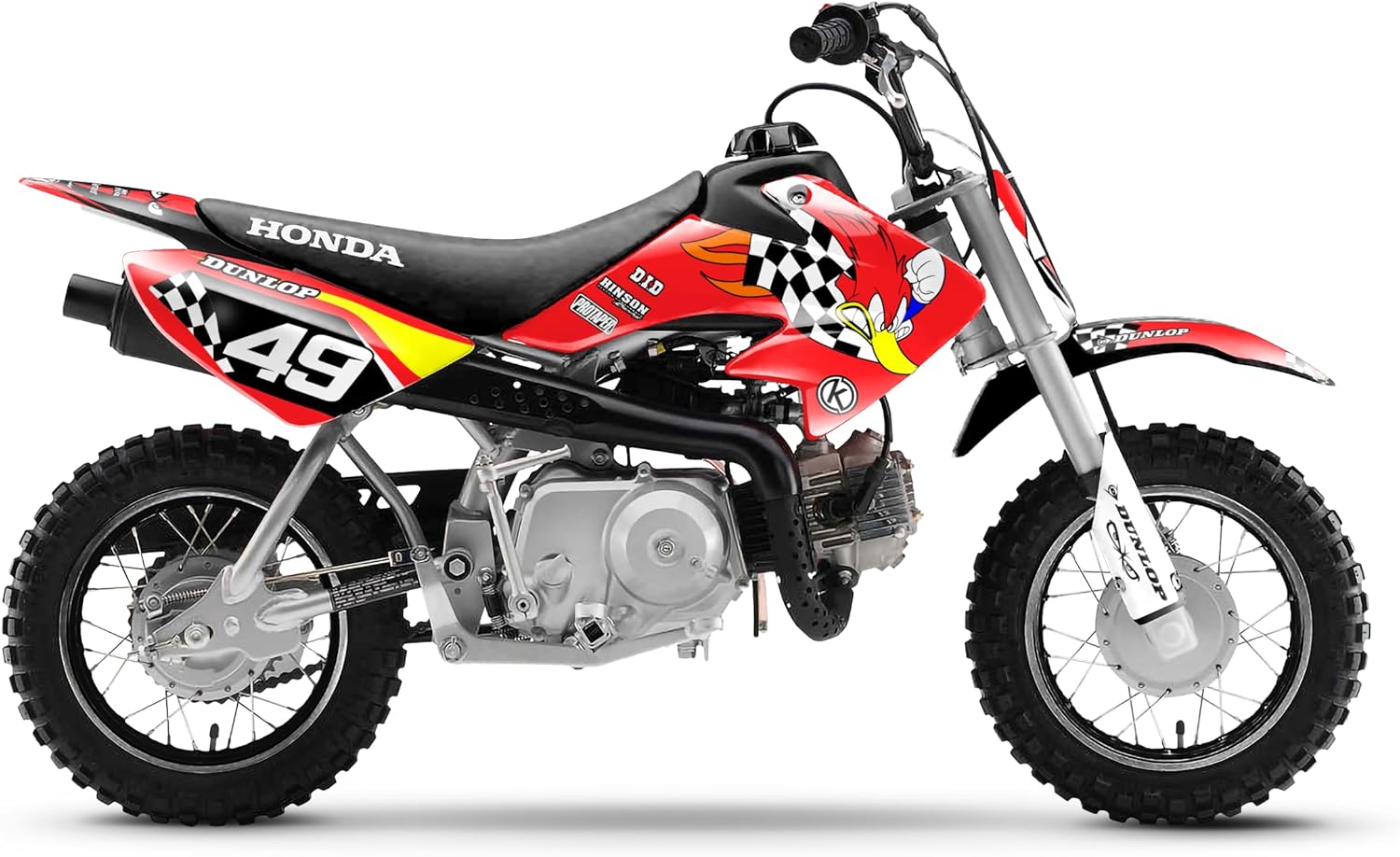Amazon.com: Kalair GFX Graphics Kit for Honda CRF50 (2004-2012) Pecker ...