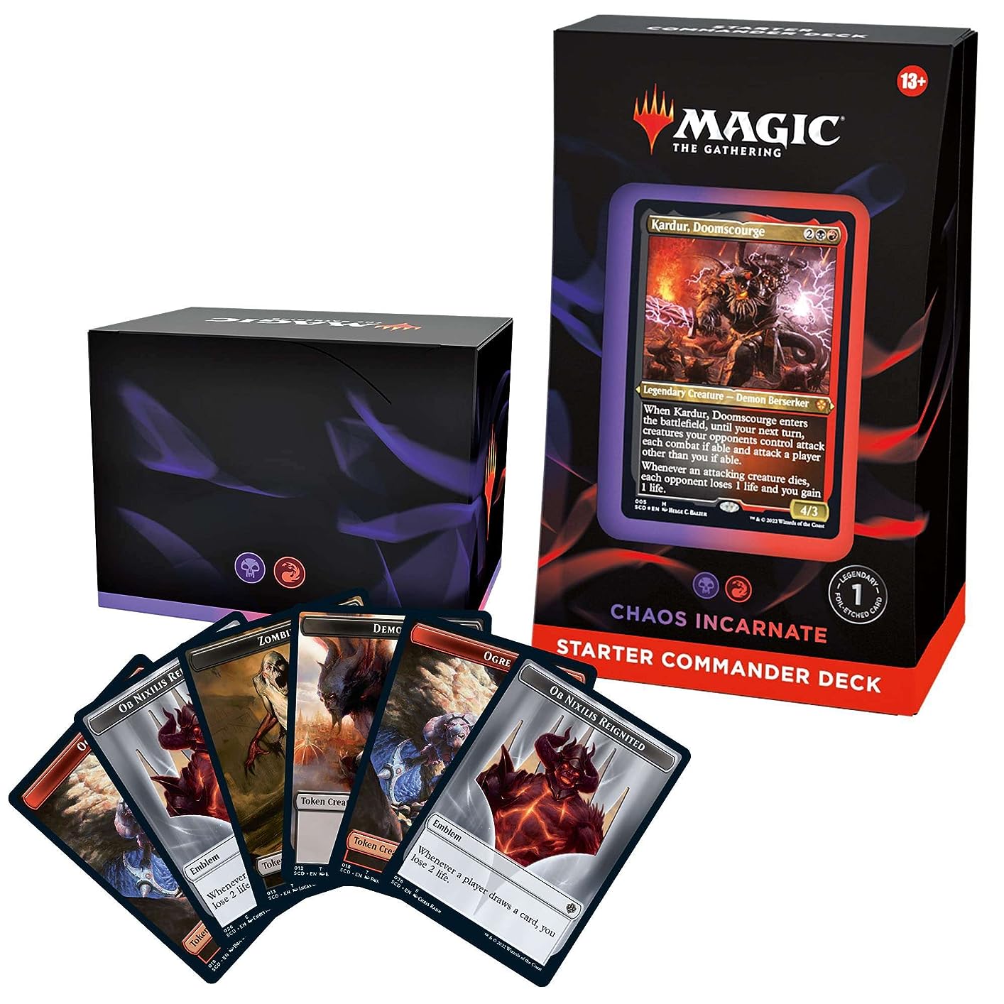Amazon.com: Magic: The Gathering Starter Commander Deck - Chaos ...