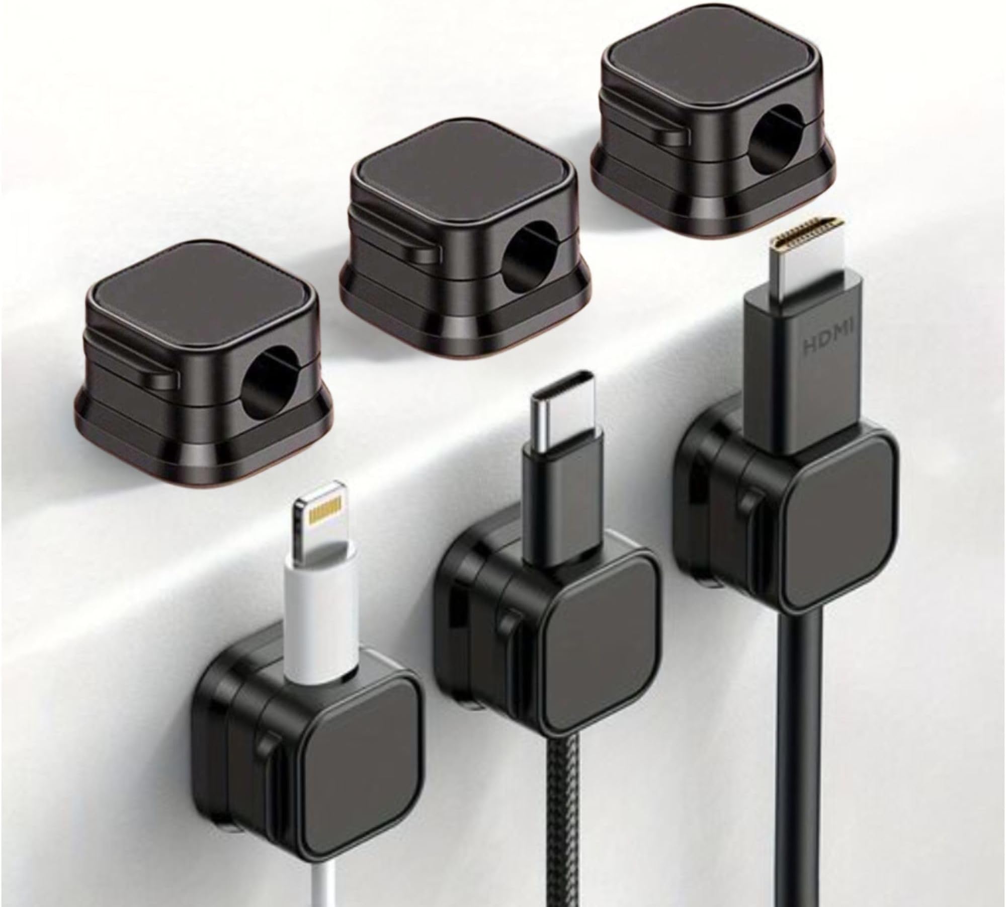 Lamicall 6 Piezas Organizador de Cables - [Cerradura 1s] [Estirar el ...