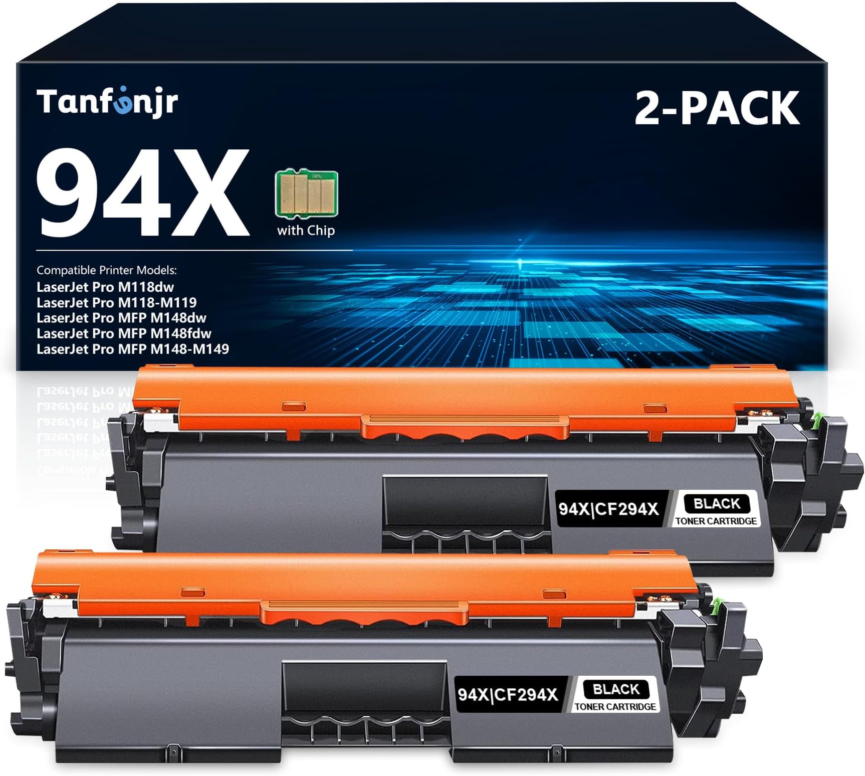 Amazon.com: HP 94X Black High-yield Toner Cartridge | Works with HP ...