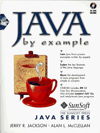 Java By Example (Bk/CD-ROM) (Java Series (Mountain View, Calif ...