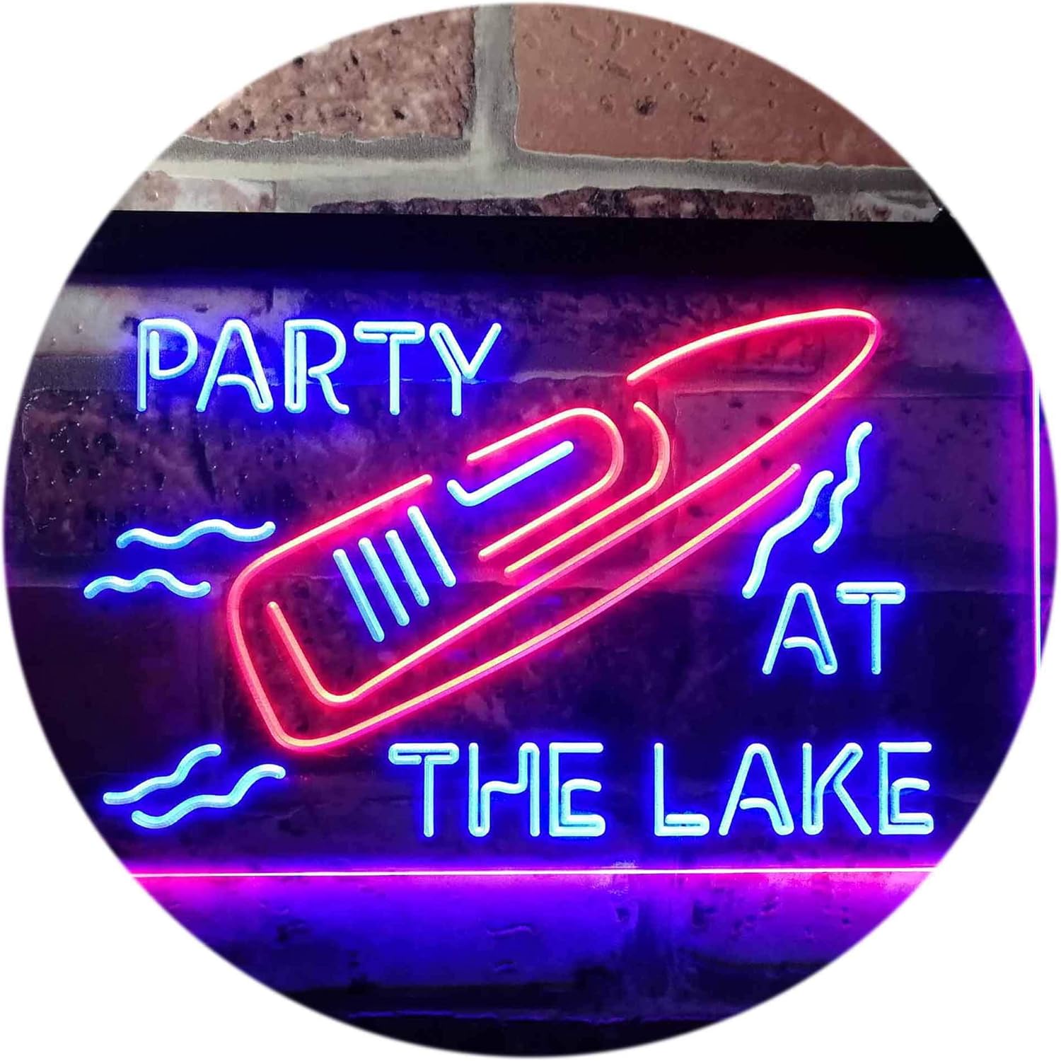 Amazon.com : ADVPRO Party at The Lake Ship Ocean Lover Room Decoration ...
