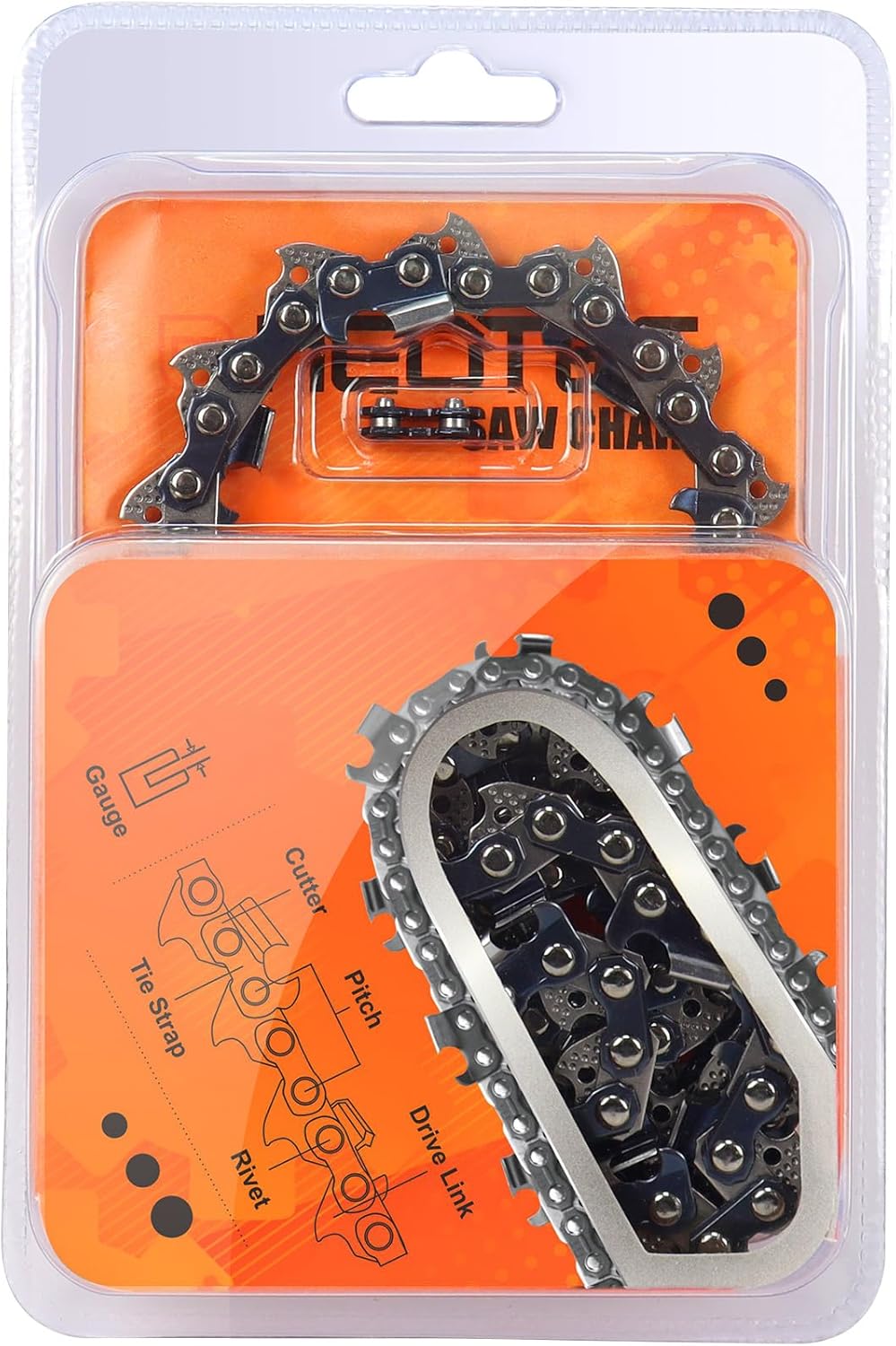 Amazon.com: NEOTEC 36 Inch Ripping Chain 3/8" Pitch .050 Gauge 114DL ...