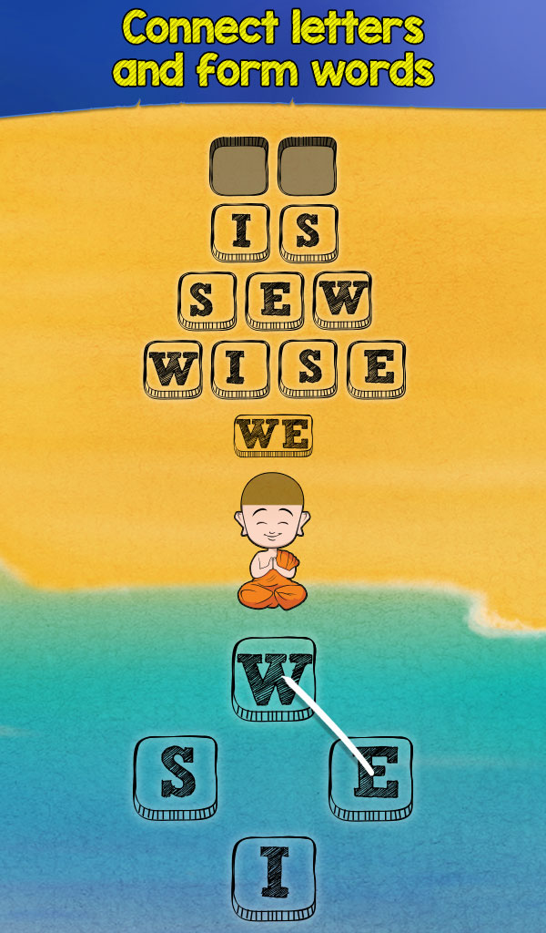 Monk Word Line Puzzle - Discover the Words - App on Amazon Appstore