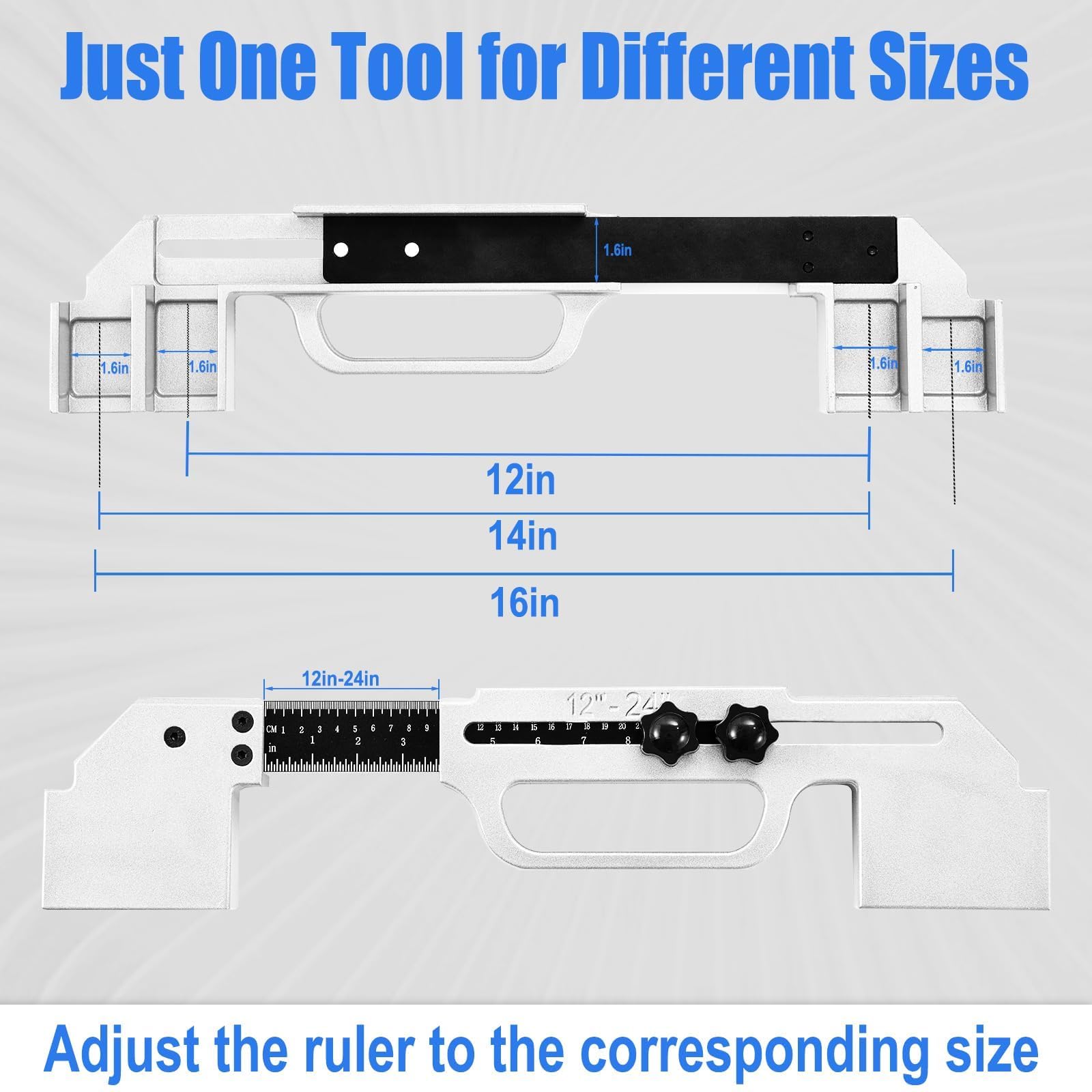 2024 Newest Framing Tools Adjustable Portable for 12-24 Inch On-Center ...