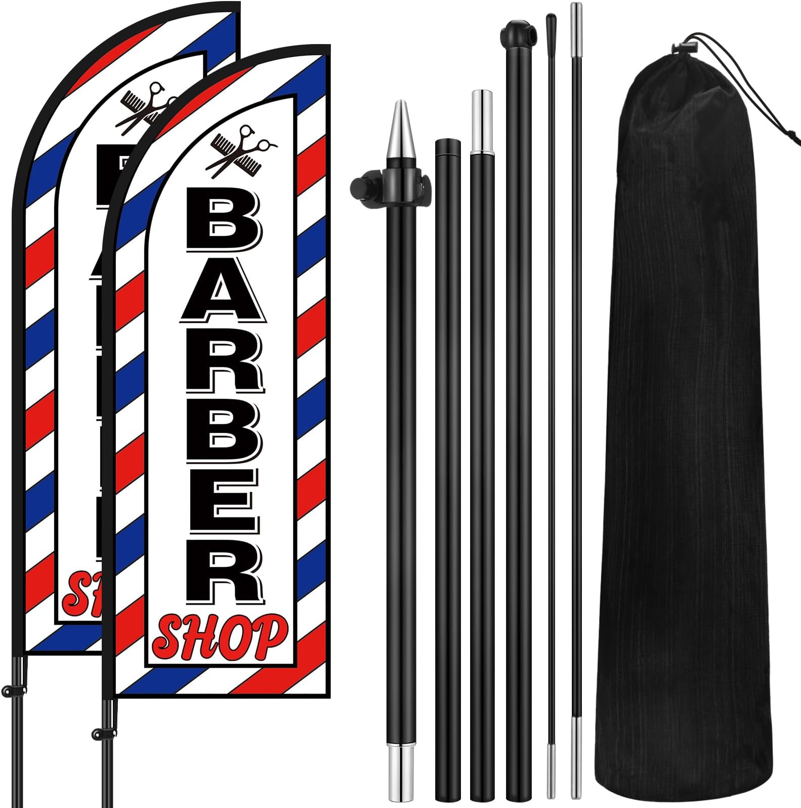 Amazon.com: Barber Shop Garden Flag 4x6 Ft Home House Decor Flags ...