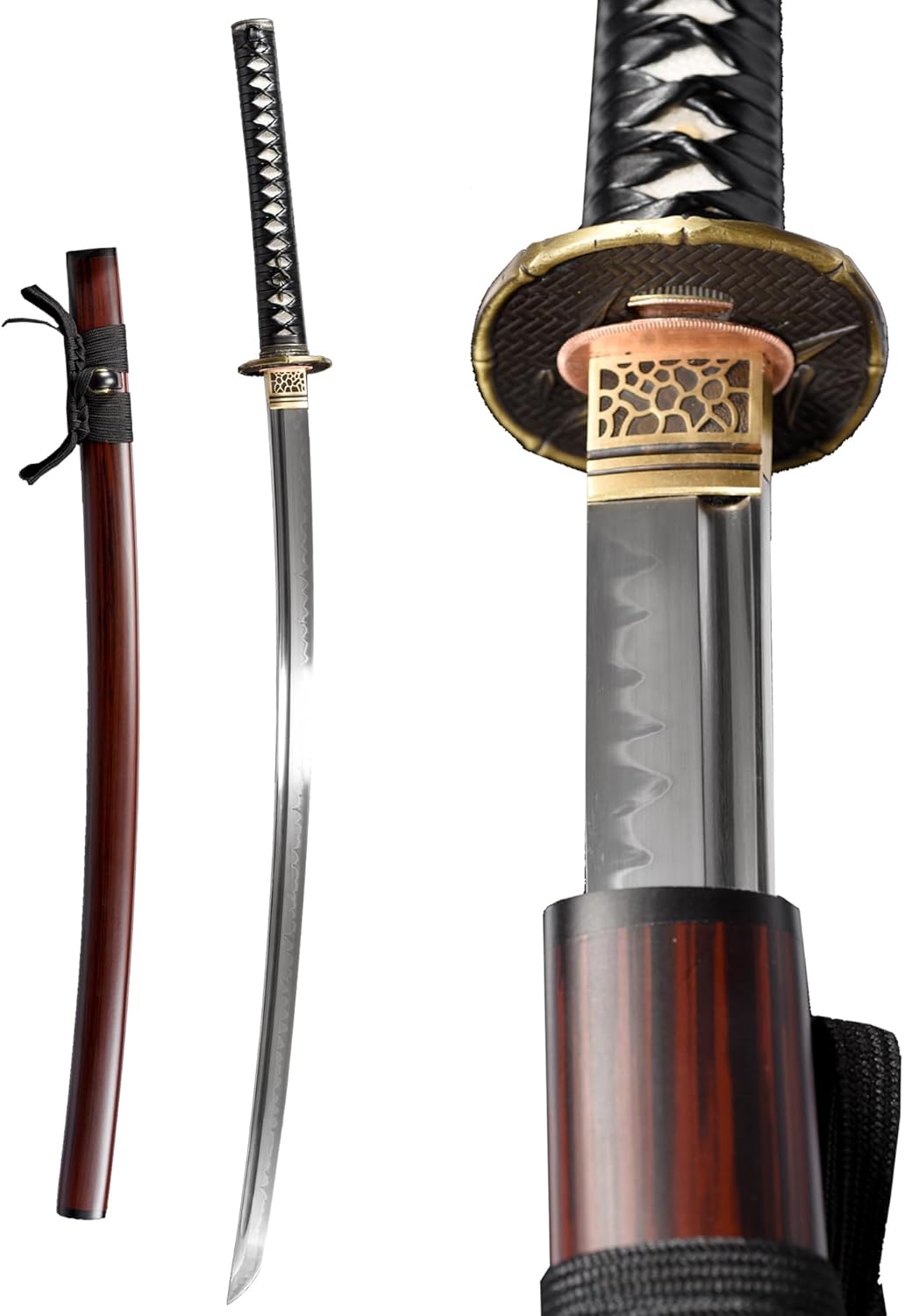 Amazon.com : Lee sword 41" T10 Steel Clay Tempered Razor Sharp Blade ...