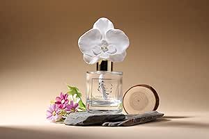 Amazon.com: Reed Diffuser Set, Pretty Valley Home Orchid Ceramic Flower Frangrance Diffuser ...