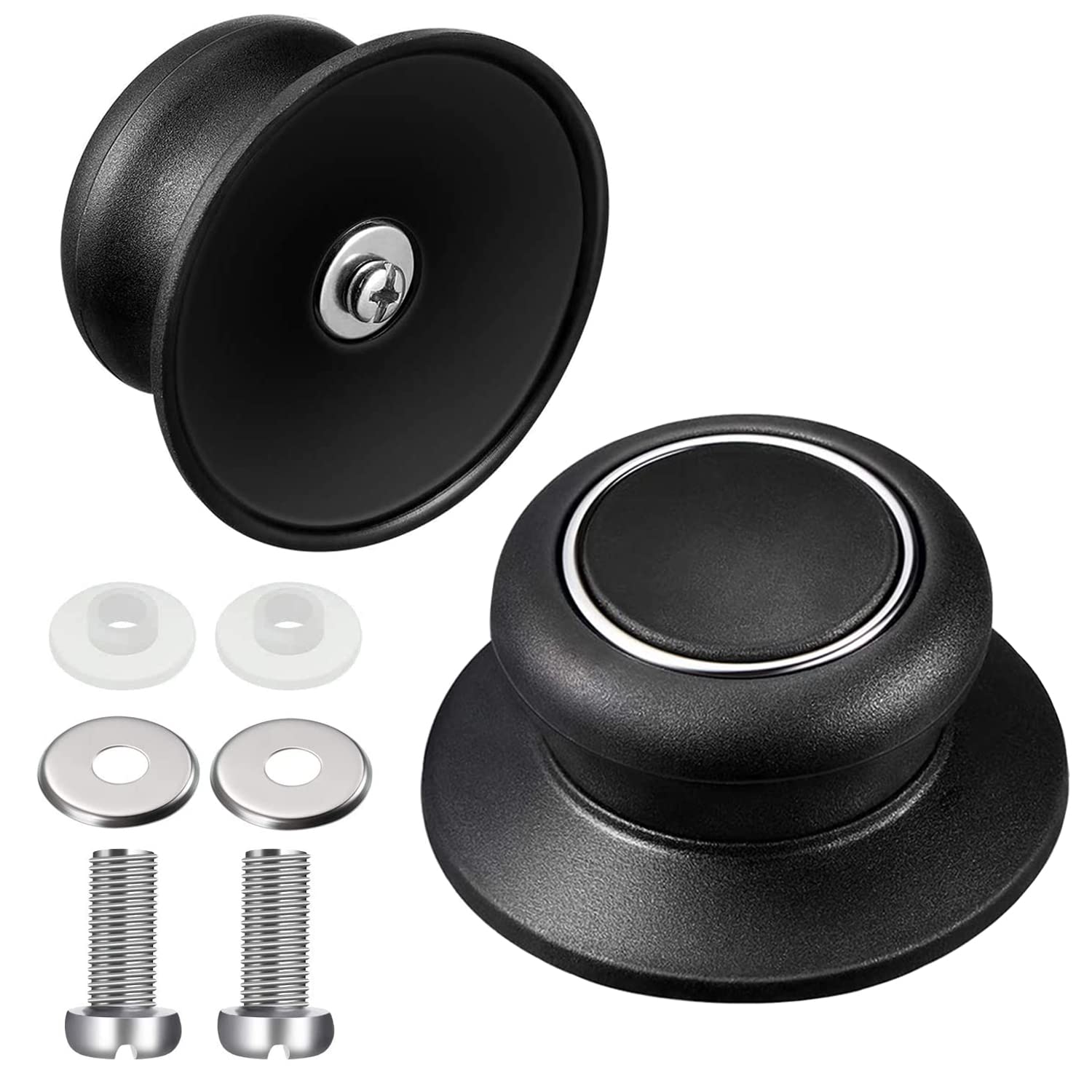 Amazon.com: 2 Pcs Universal Pot Lid Knob Replacement Pan Lid Holding ...