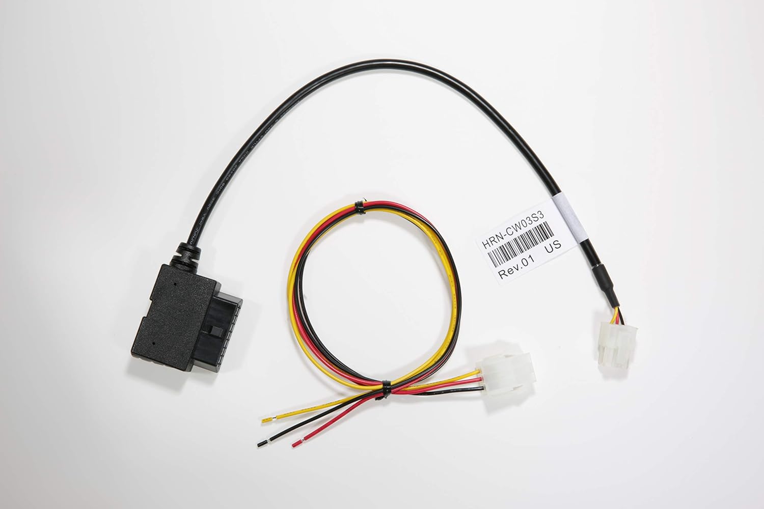 Amazon.com: Geotab HRN-CW03K3 3-Wire Harness for GO Devices - PWR, GND ...