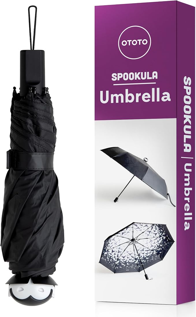 Amazon.com: OTOTO NEW! Spookula Vampire Folding, Collapsible, Umbrella ...