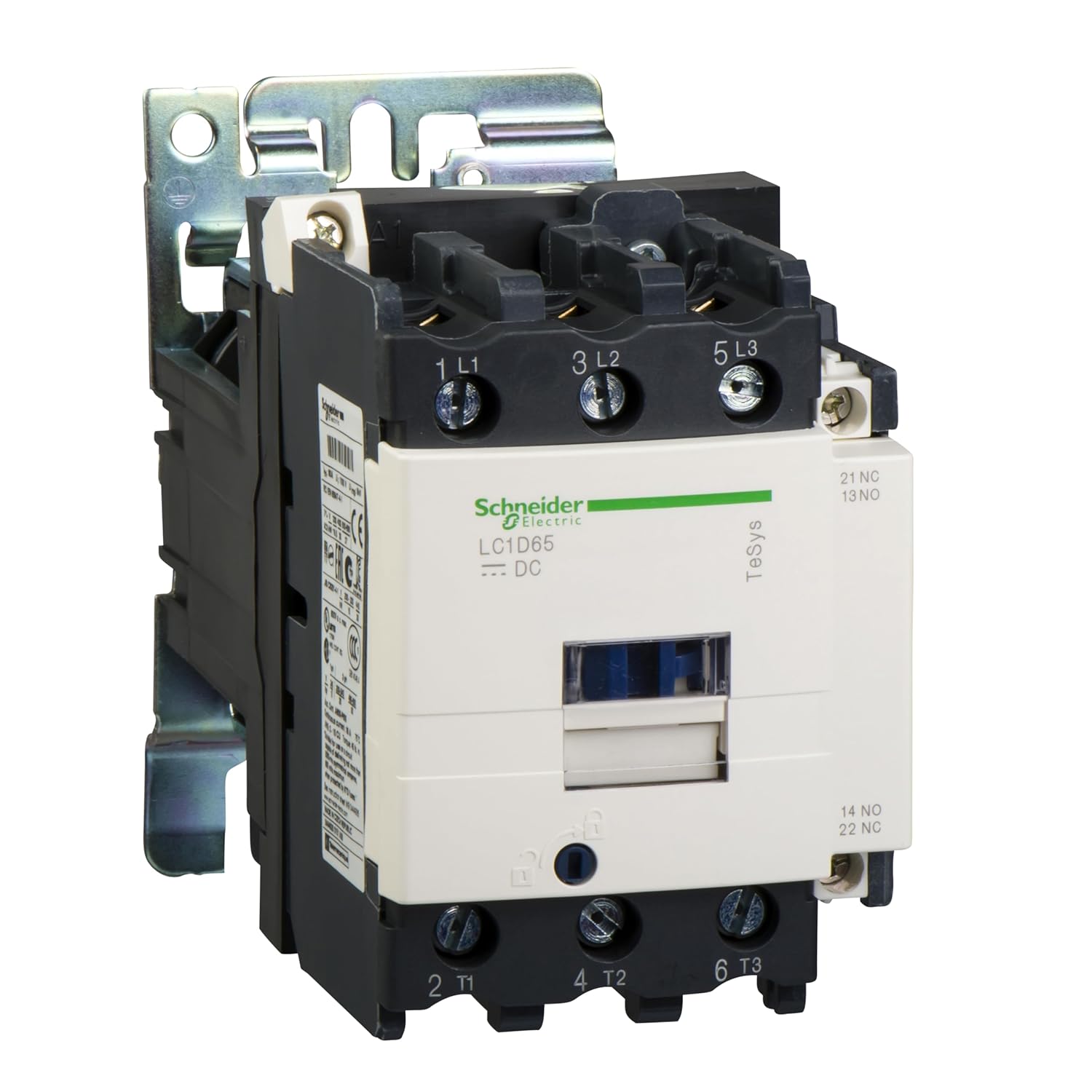 Schneider Electric LC1D80BD CONTACTOR 80A 1F+1O 24V CC : Amazon.in ...