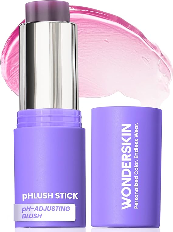 Wonderskin Blush Stick pH-Activated - pHlush Multi-Use Stick, Cream ...