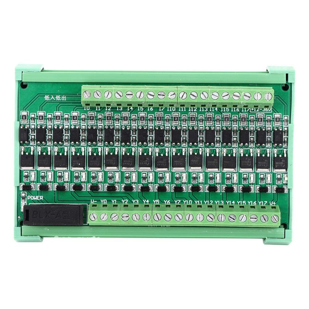 16-Channel PLC Amplifier Board，12-36VDC PLC Isolation Board，Input NPN ...