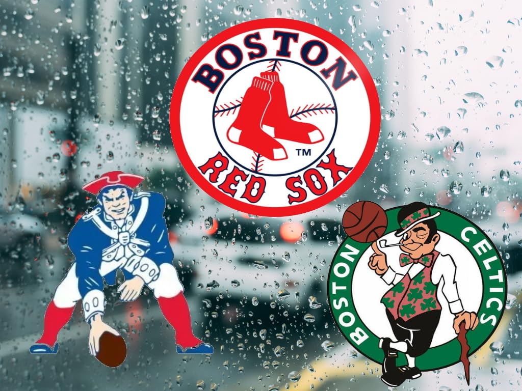 Boston Sports Logos Combined Decal
