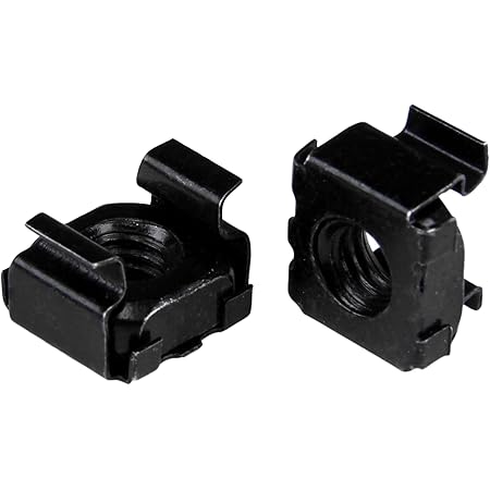 Amazon.com: StarTech.com 50 Pack 10-32 Server Rack Cage Nuts and Screws ...