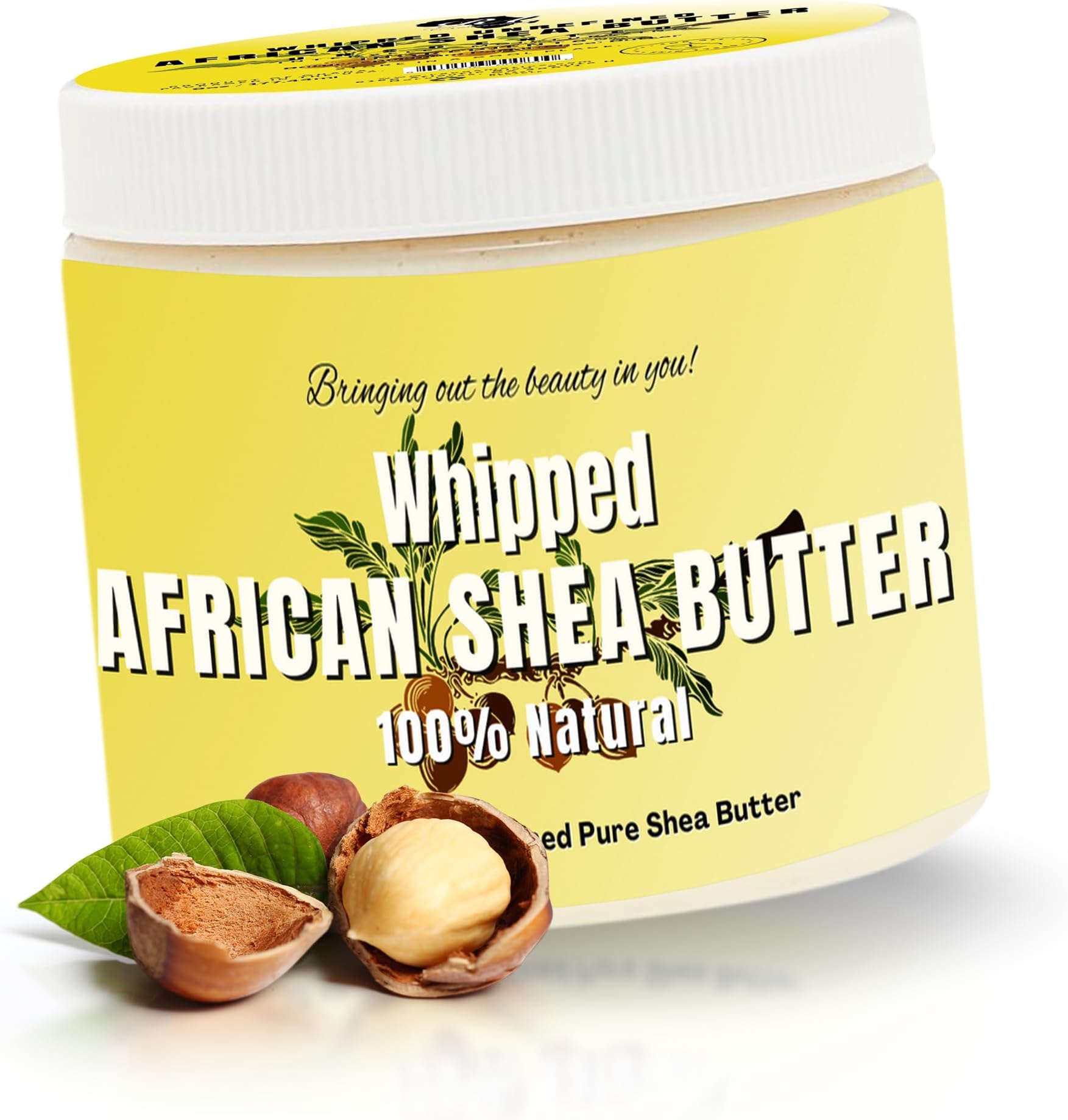 Amazon.com : RA Cosmetics Pure Shea Butter, Unscented - 12oz | 100% ...