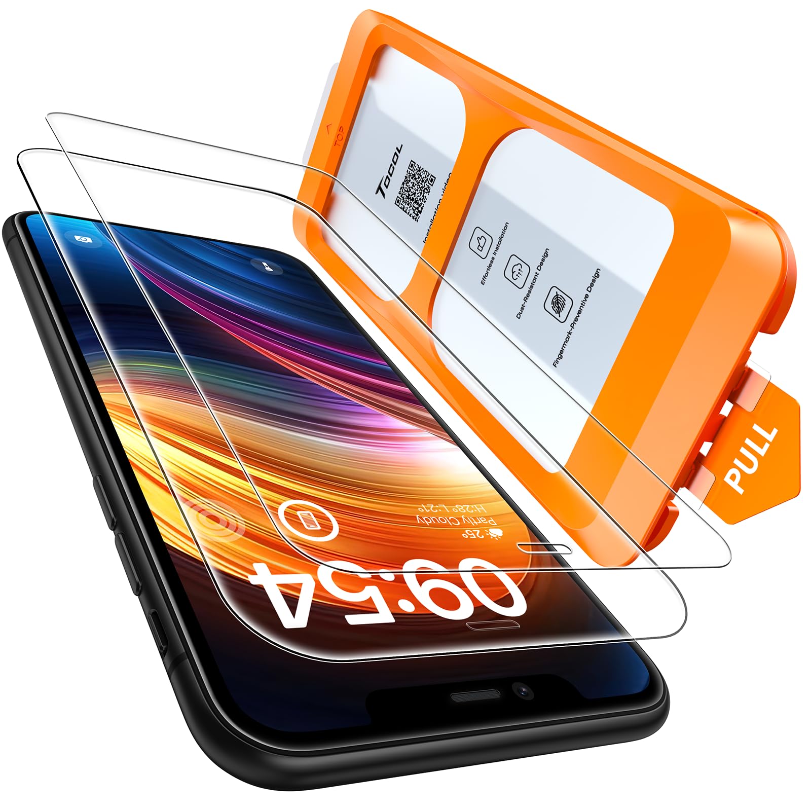 Amazon.com: TOCOL for iPhone 11 Screen Protector [Military Grade ...