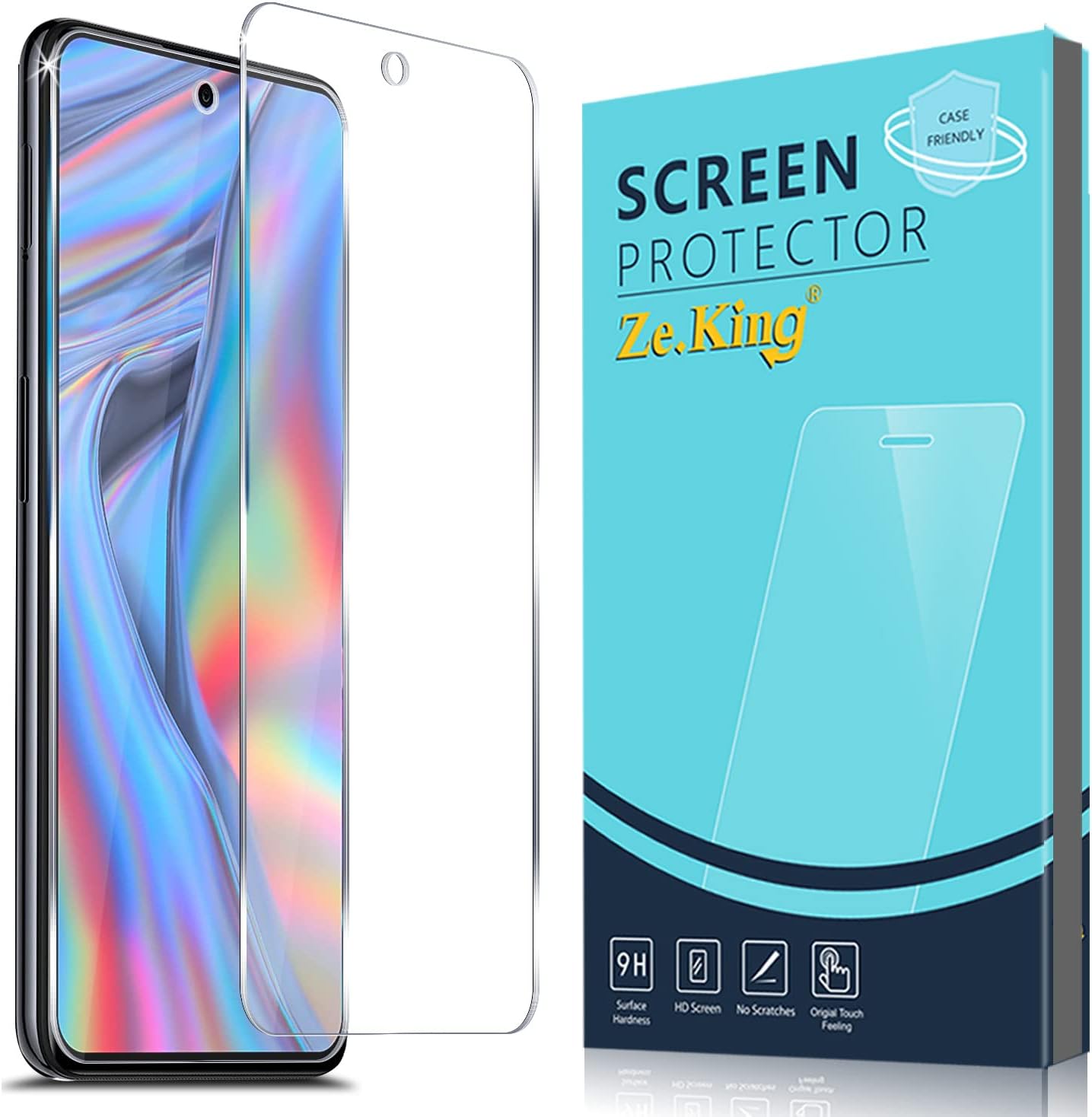 Amazon.com: Tonvizern [3 Pack] for BLU View 2 / B130DL Tempered Glass ...