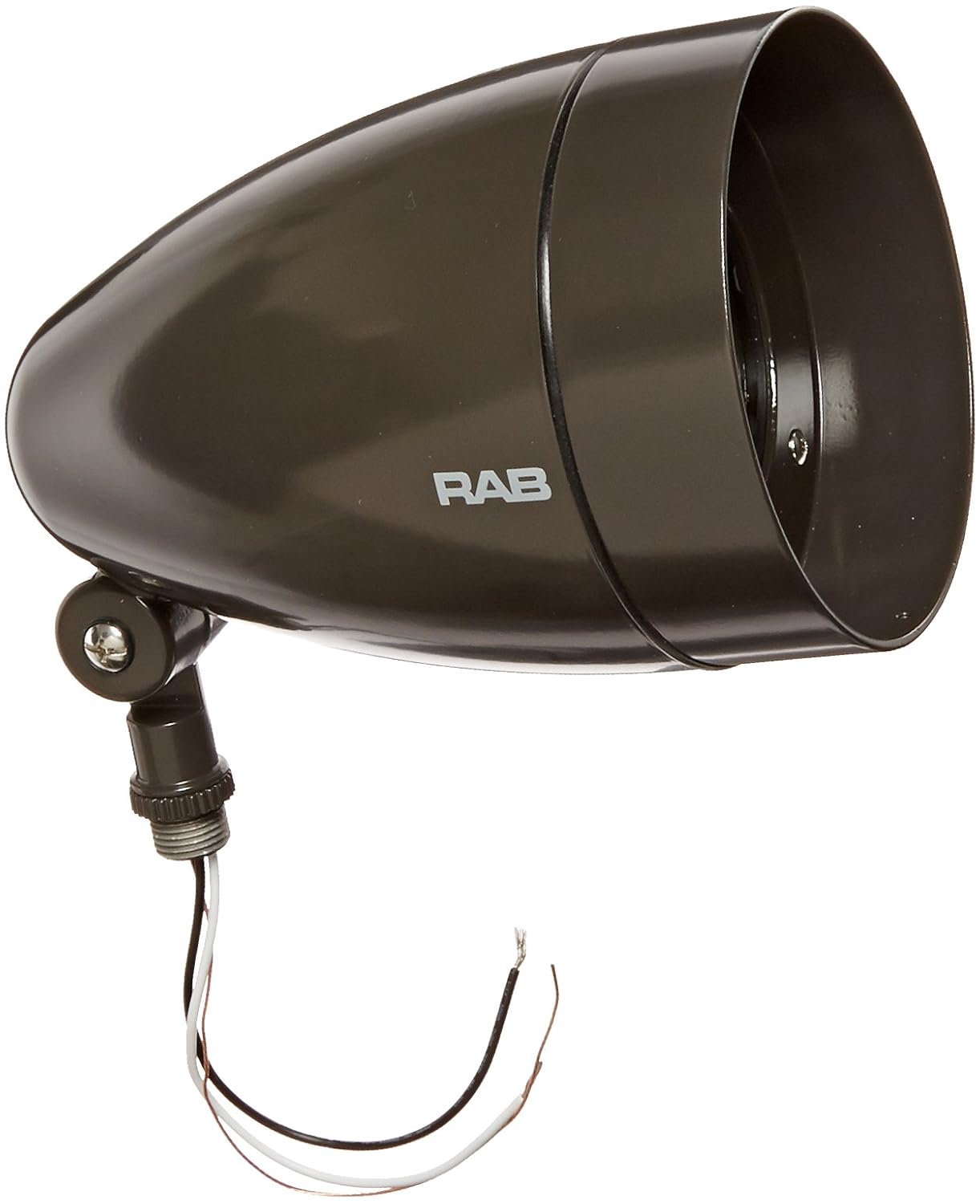 RAB Lighting HBLED13A Bullet Shape Cool LED Floodlight with Hood and ...