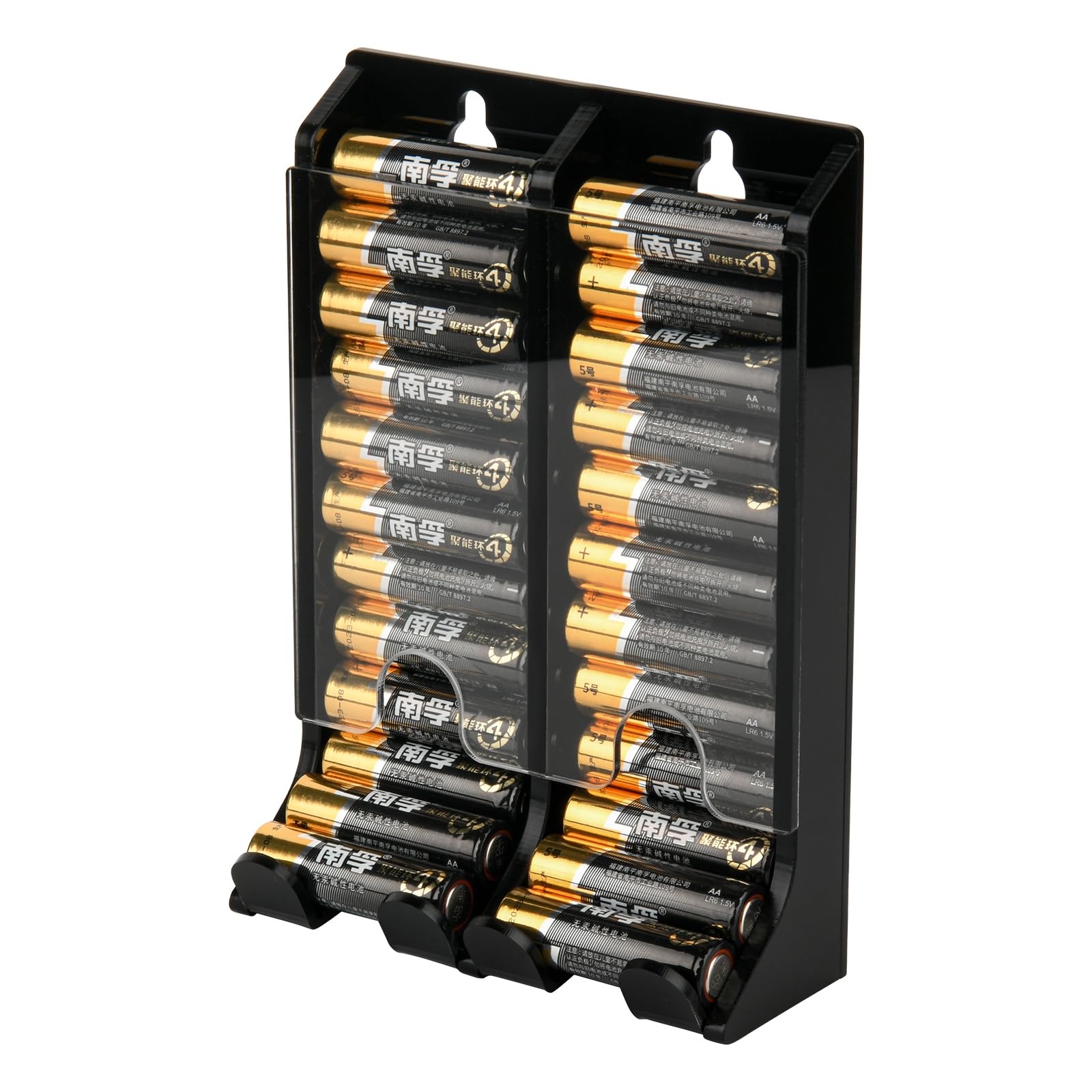 Amazon.com: AA Battery Organizer Storage Holder, Acrylic Battery ...