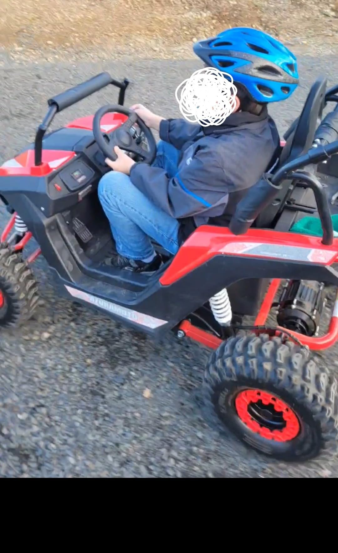 $45/mo - Finance MotoTec Raider Kids UTV 48v 1200w Full Suspension Red ...