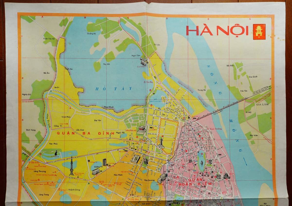 Hanoi City Map Tourist Rome Essential Vietnam Cambodia And Thailand