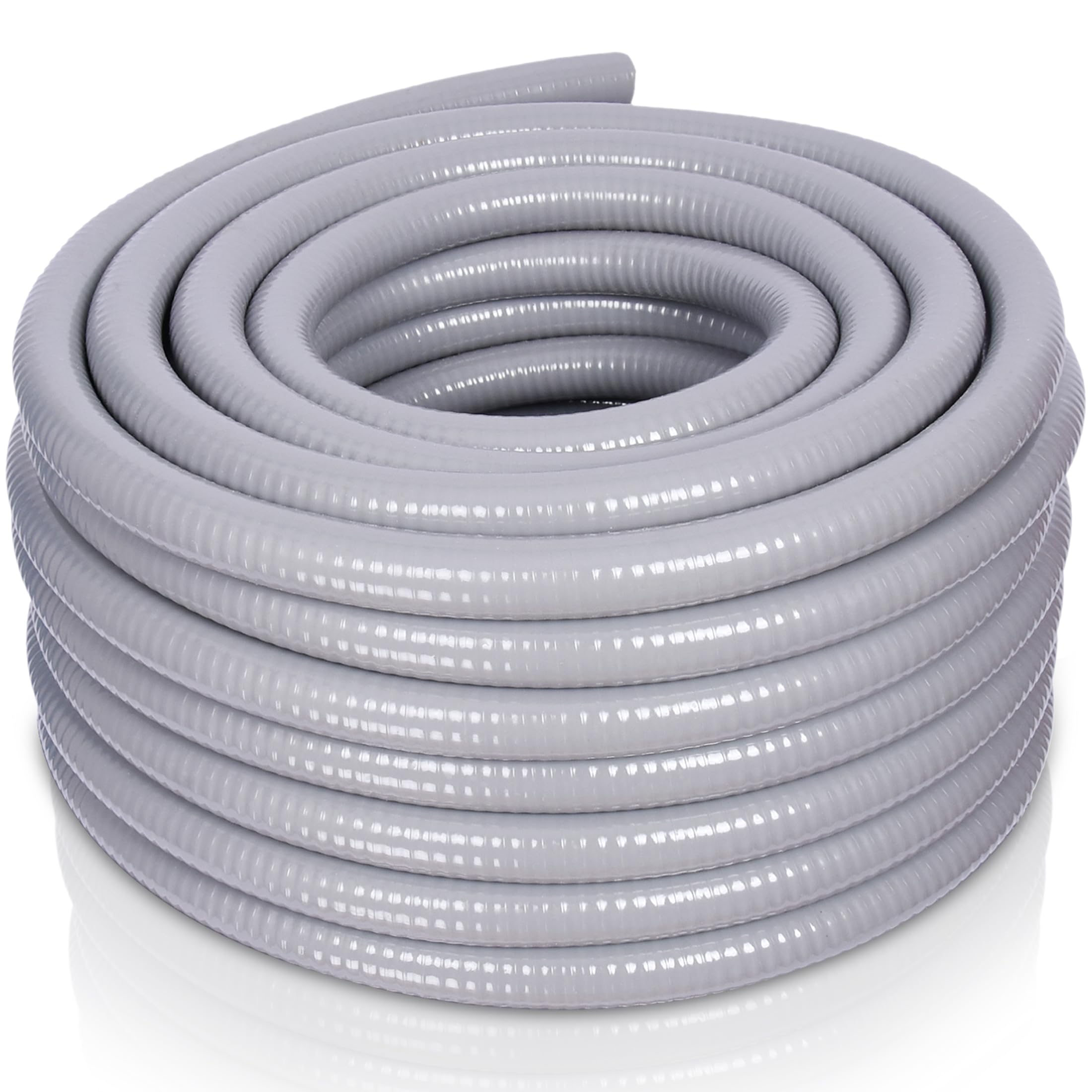 Snapklik.com : 1 1/2 Inch Flexible Conduit 50 FT Non Metallic Liquid ...