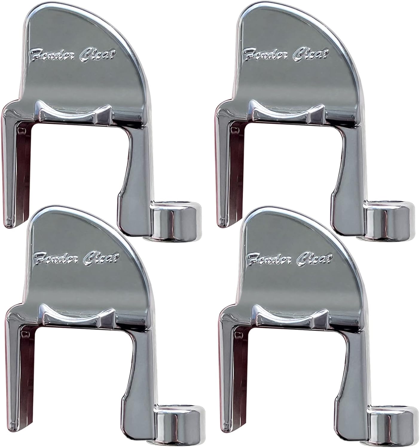 VEITHI Adjustable Pontoon Boat Square Rail Fender Cleat/Clips/Hanger ...